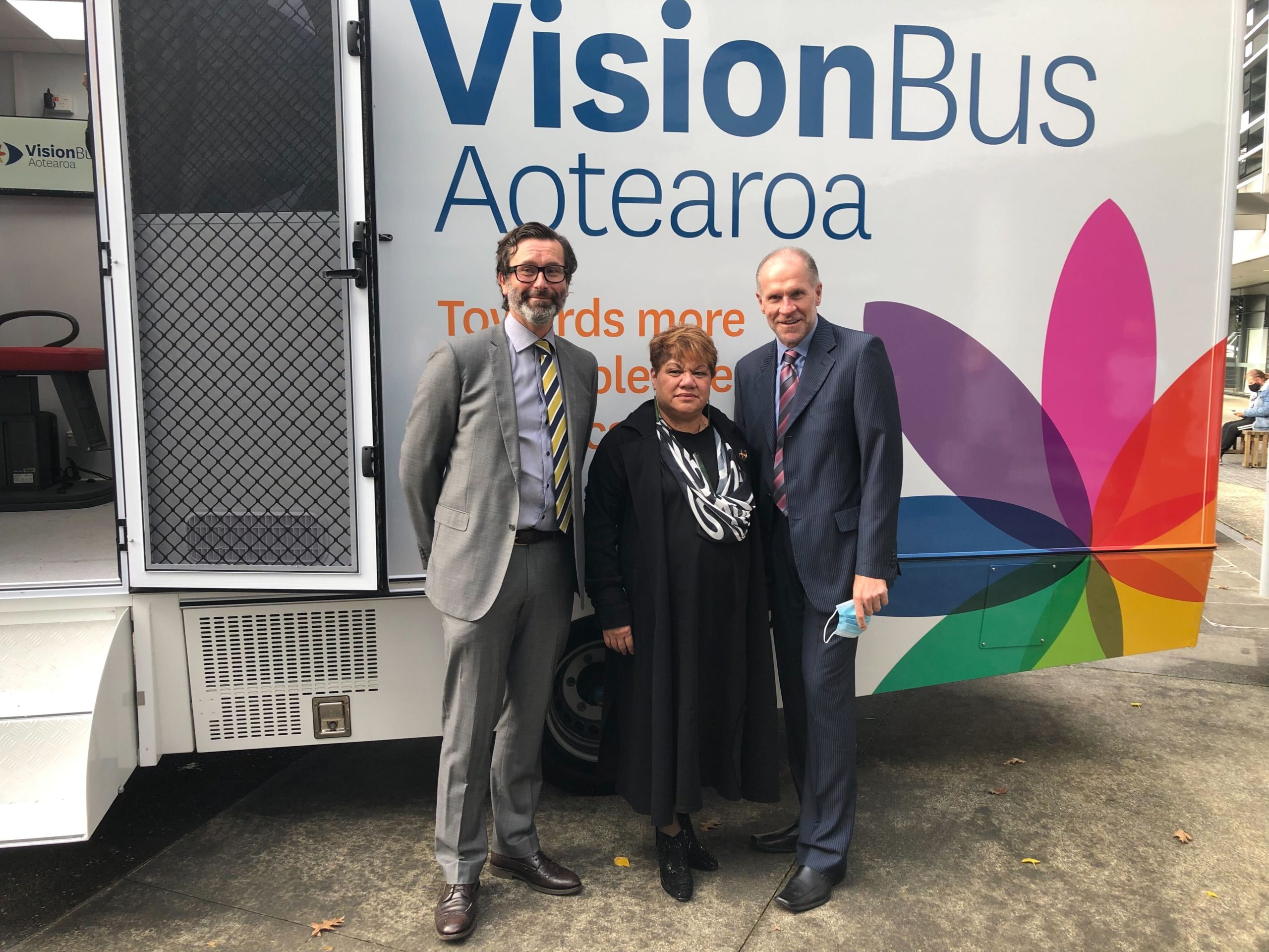 Blind Low Vision NZ - Vision Bus Aotearoa launches!