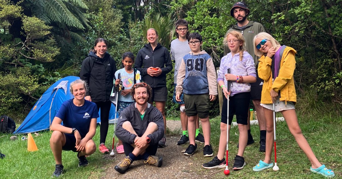 Blind Low Vision NZ - Finding Confidence at Kids Camp